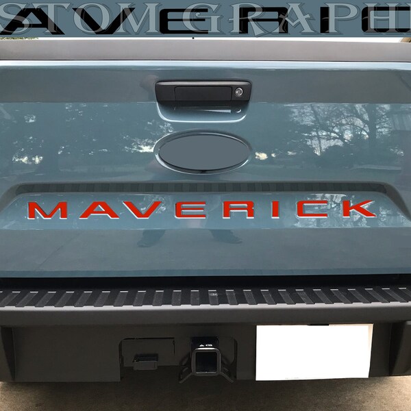 Maverick Tailgate Letters - Etsy