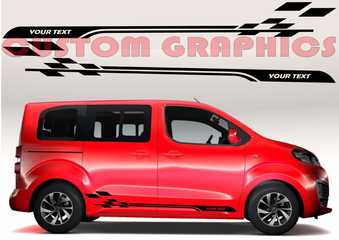 Universal New Design Stripe Decal Graphic Stickers Kit Compatible With ...