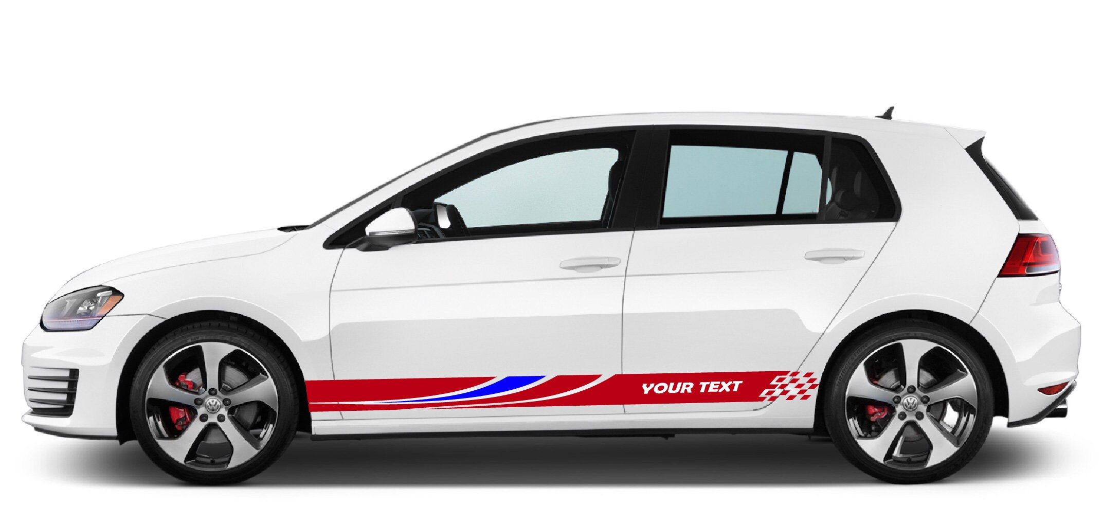 Custom Side Door Stripe Decal Kit: Universal Fit, 2 Colors - Etsy