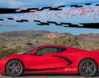 C8 Corvette Decal Sticker - Etsy