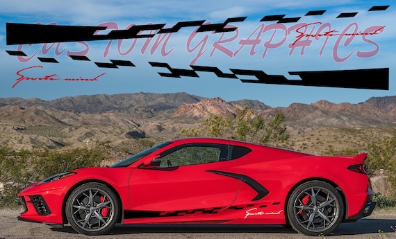 Racing Side Stripes Decal Sticker Graphic Compatible With - Etsy