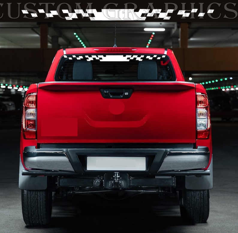Tailgate Decal Graphic Sticker Door Sport Stripe Kit - Etsy