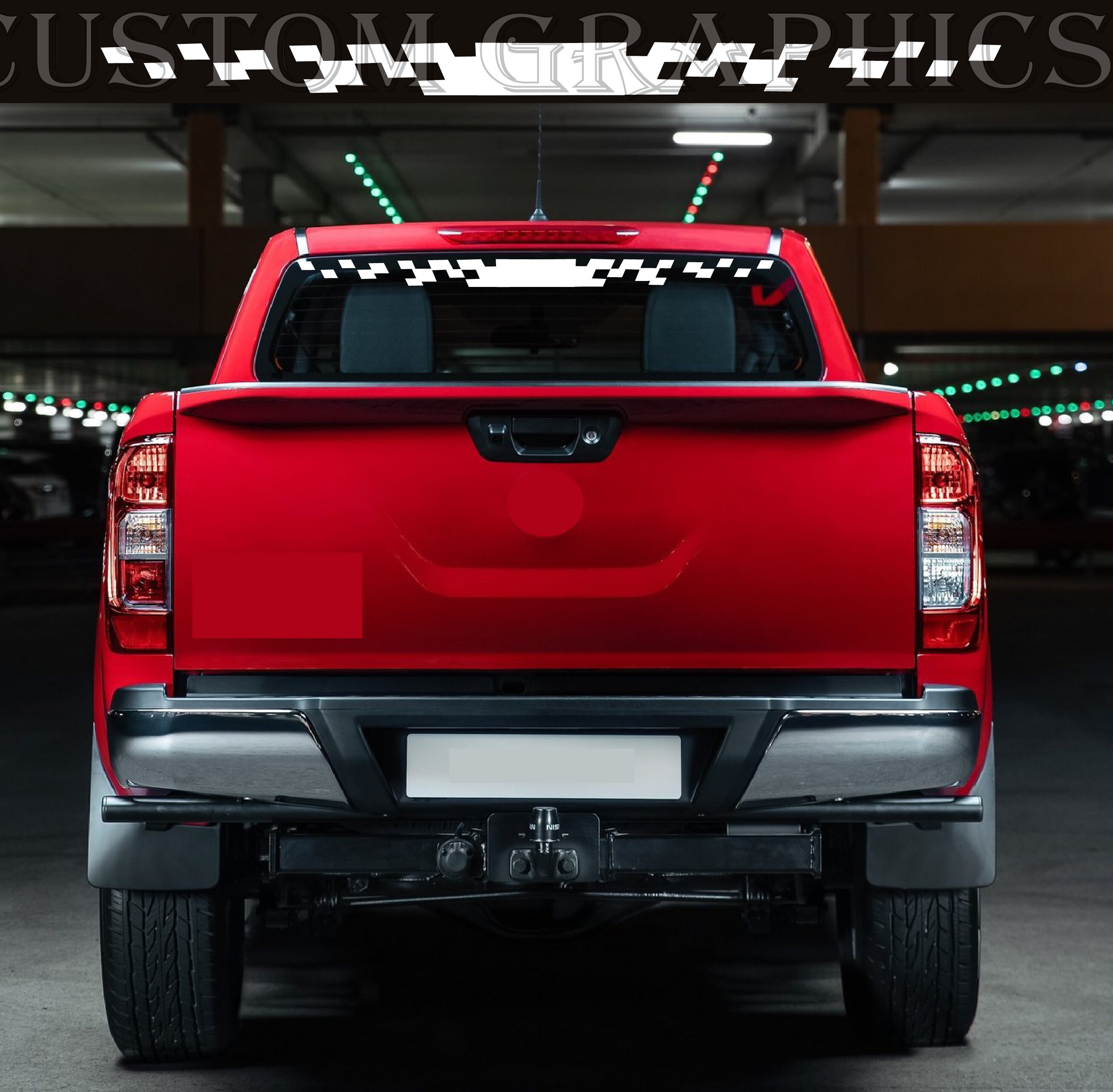 Tailgate Decal Graphic Sticker Door Sport Stripe Kit - Etsy