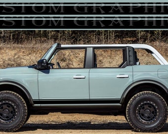 Bronco Wildtrak Decal - Etsy