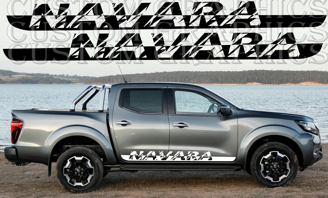 Nissan Navara Double Cab Pro-4x: Sport Side Door Stripe Decal Set - Etsy