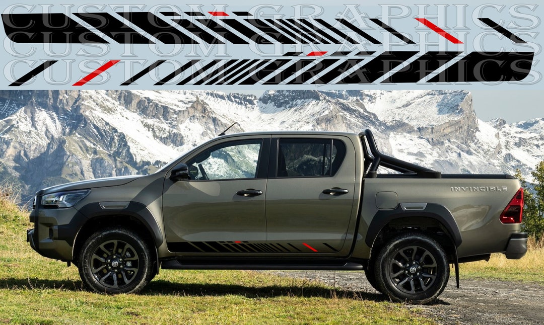 Custom Vinyl Decal Custom Stickers Graphic Kit Compatible With Toyota ...