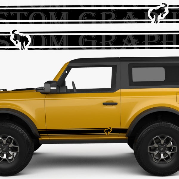 Ford Bronco Side Logo - Etsy