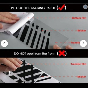 Tailgate Mountains Side Stripe Decal Graphic Sticker Kit Compatible ...