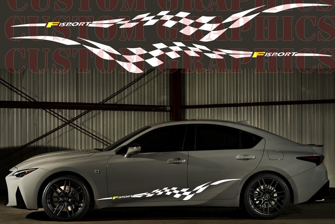 Exclusive Side Door Vinyl Decal Sticker Compatible With Lexus IS - Etsy