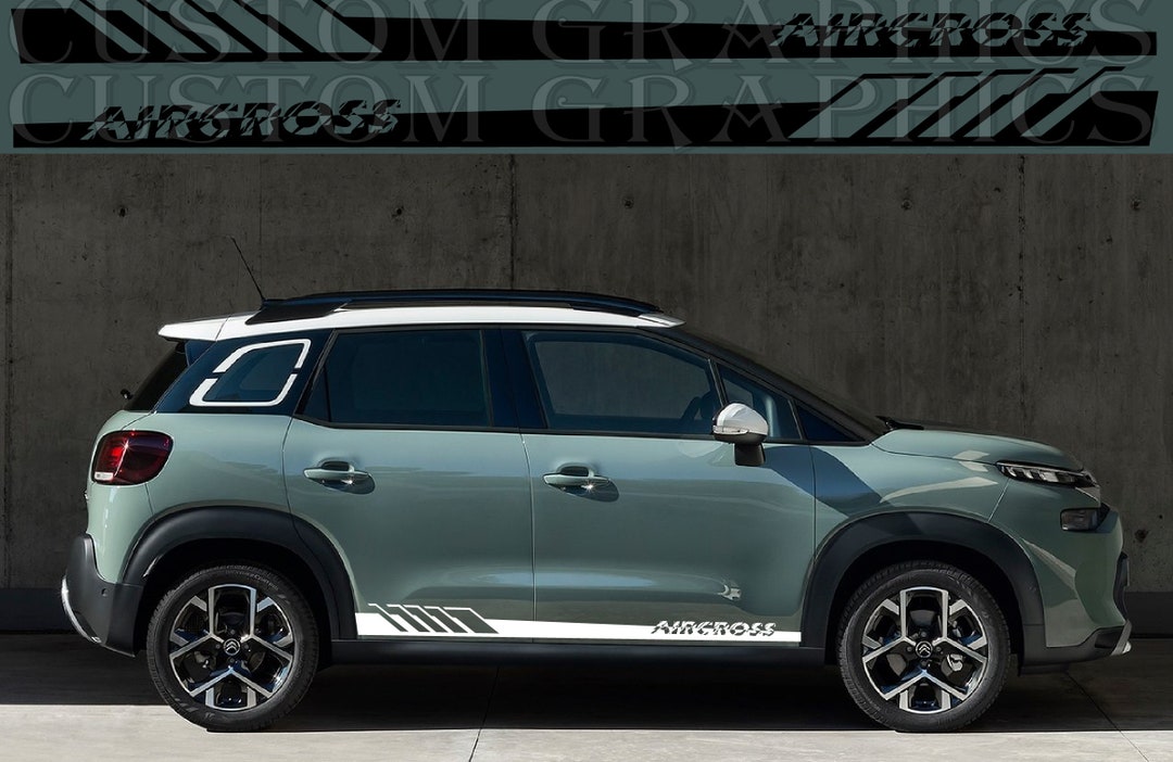 Exclusive Racing Stripes Vinyl Decals Stickers Compatible With Citroen ...