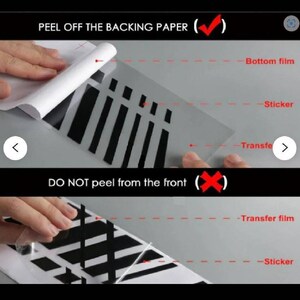 Exclusive Design Side Stripe Decal Graphic Sticker Kit Compatible With ...