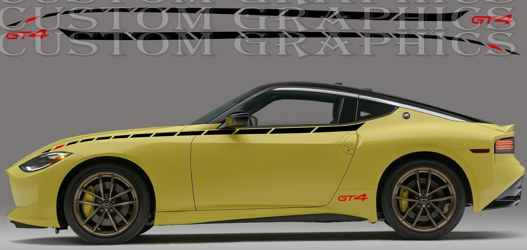 New Best Racing Side Stripes Decal Sticker Graphic Compatible With ...