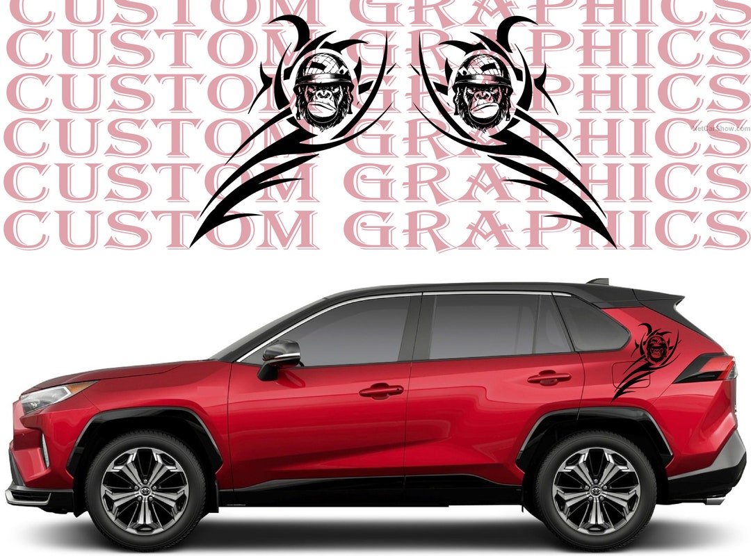 New Side Door Vinyl Decal Sticker Vinyl Compatible With Rav4 - Etsy