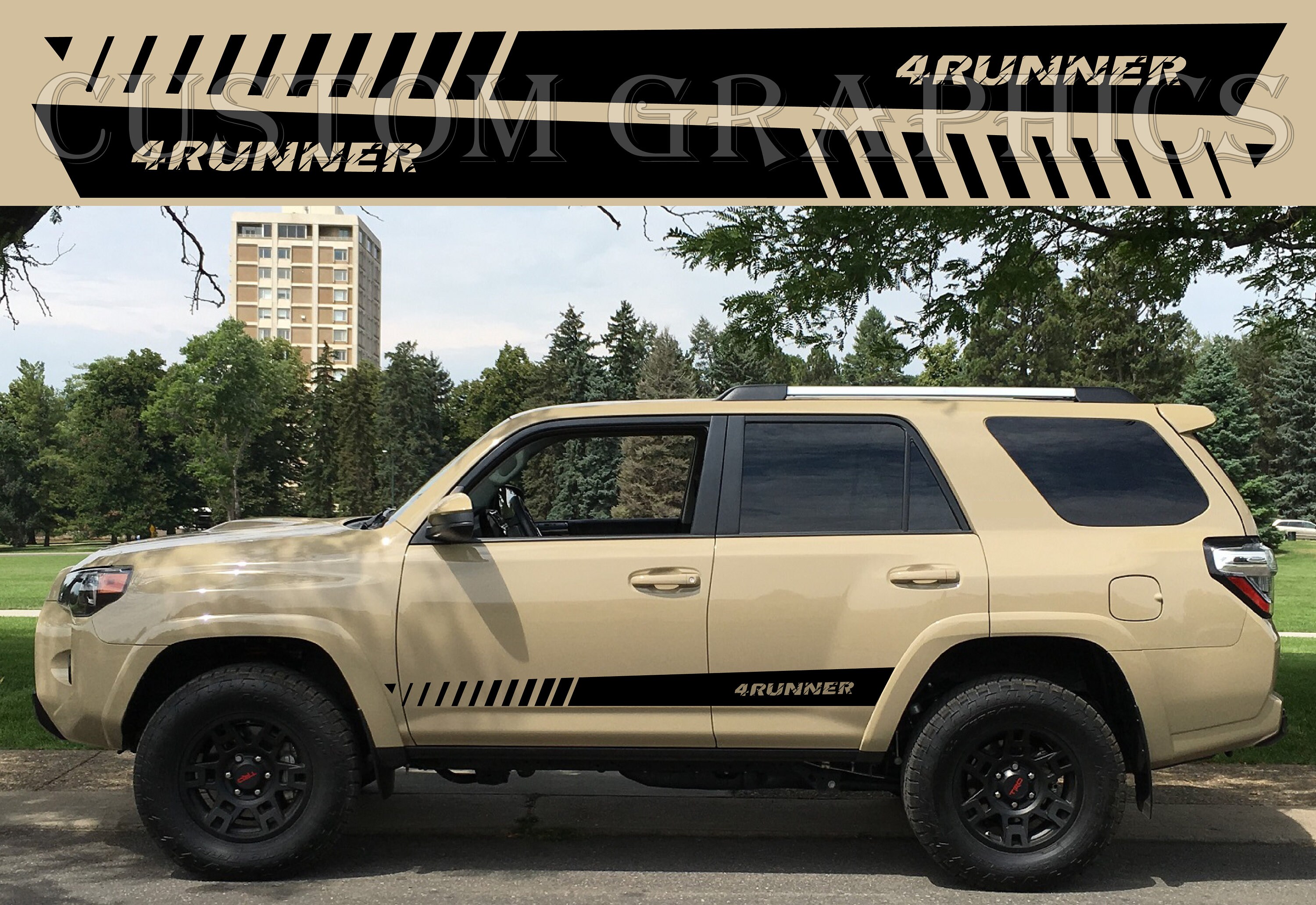 New 2X Side Door Stripe Vinyl Decal Graphic Sticker Kit - Etsy