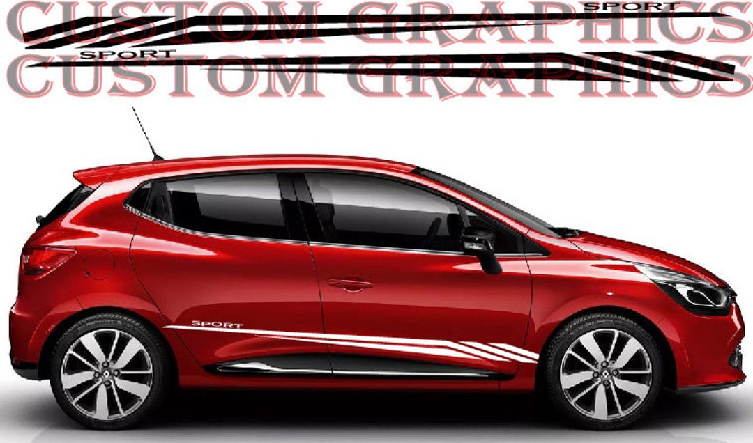New 2X Side Door Stripe Vinyl Decal Graphic Sticker Kit High Quality ...