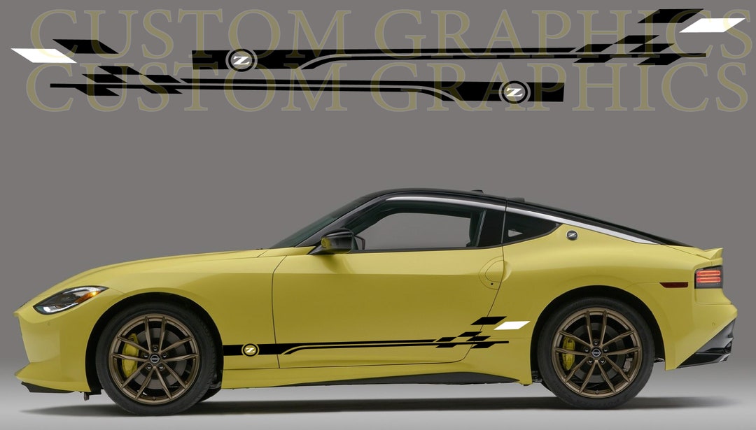 Exclusive Sport Sticker Decal Side Door Stripes Compatible With Nissan ...