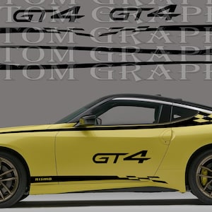 Exclusive Stripe Decal Graphic Stickers Kit Compatible With Nissan Z ...