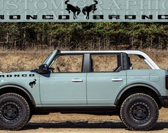 Ford Bronco Wildtrak Sticker - Etsy