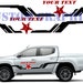 Universal Design Sport Sticker Decal Side Door Stripes Compatible With ...