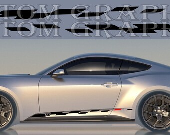 New Classic Set of Stickers Decal Stripe Body Kit Sport Side Door ...