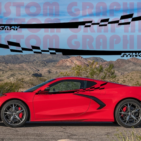 C8 Stingray Decal - Etsy