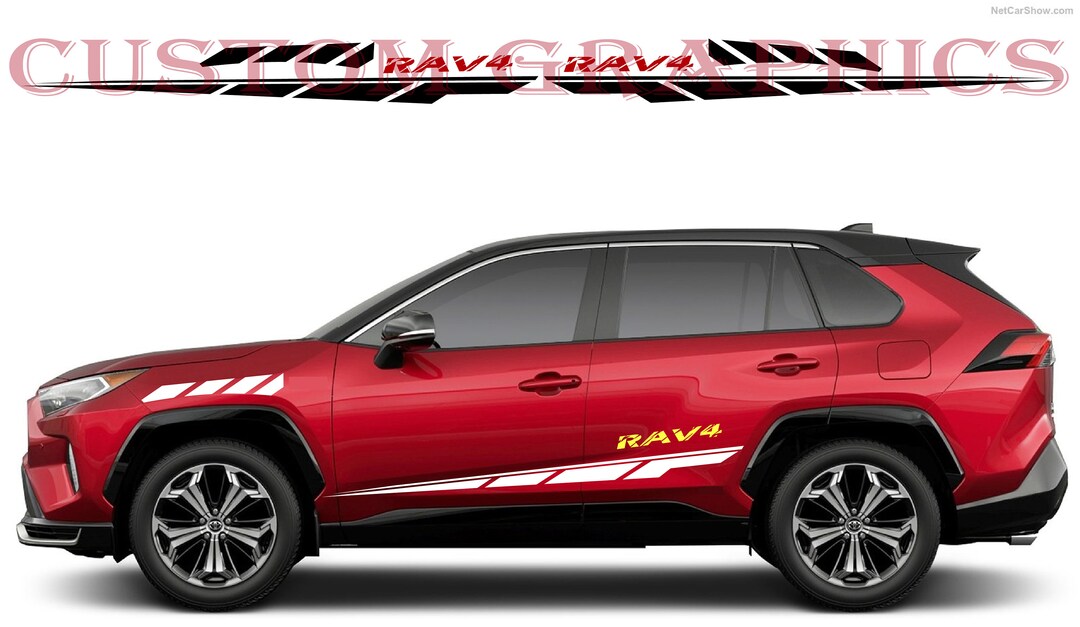 Exclusive Design Side Stripe Decal Graphic Sticker Kit Compatible With ...