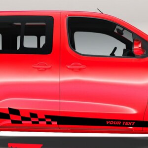 Universal New Design Set of Stickers Decal Stripe Body Kit Sport Side ...