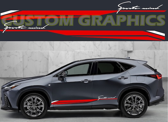 Exclusive 2X Side Door Stripe Vinyl Decal Graphic Sticker Kit - Etsy