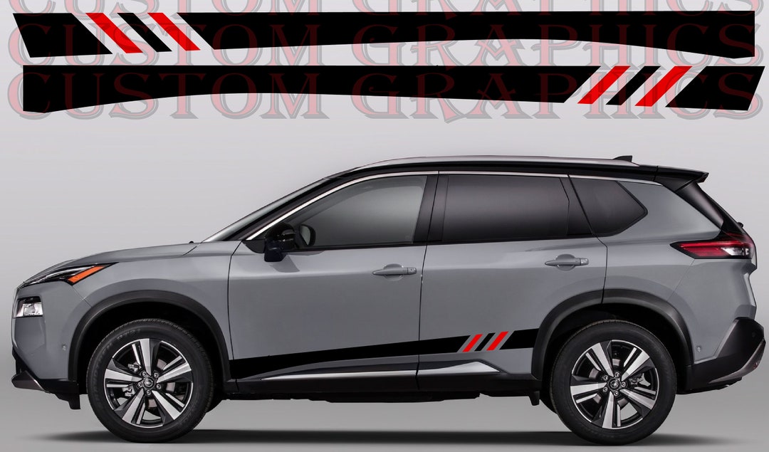 Exclusive Decal Graphic Sticker Door Sport Stripe Kit Compatible With ...