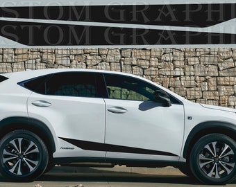 Pair of Sport Side Stripes Decal Sticker Vinyl Compatible With - Etsy