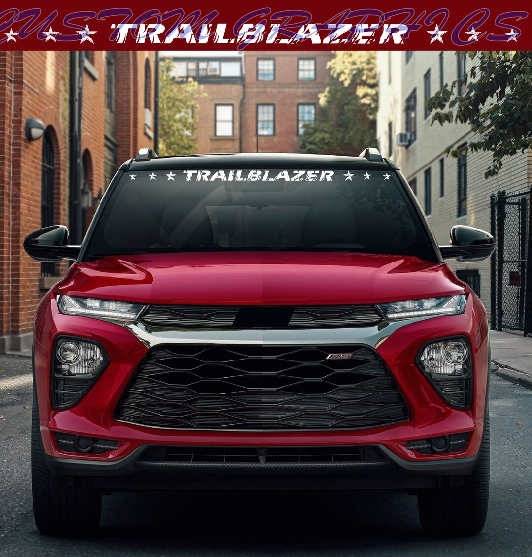 Front Glass Inscription Decal Compatible With Trailblazer - Etsy