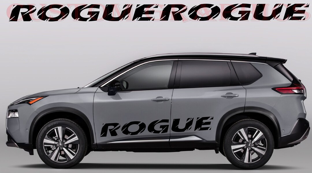 Rogue Inscription Set of Stickers Decal Stripe Body Kit Sport Side Door ...