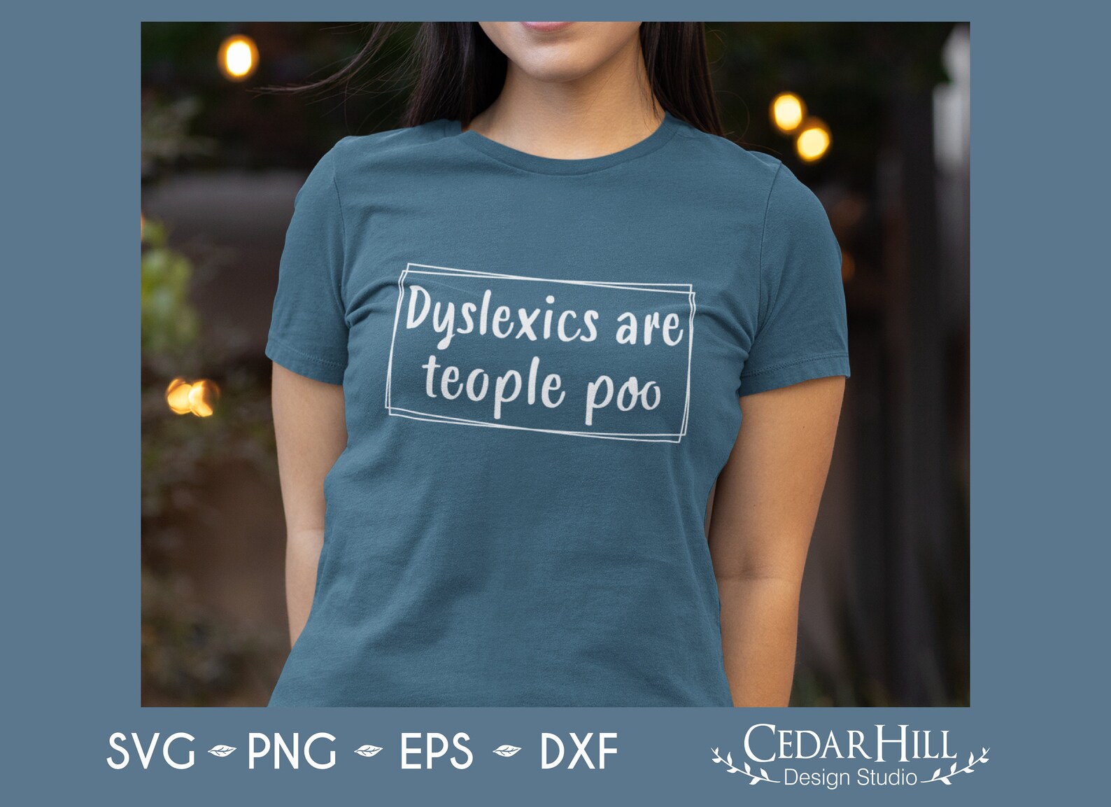 Dyslexia, Dyslexics Are Teople Poo SVG, Humorous, Positive, Dxf, Eps ...