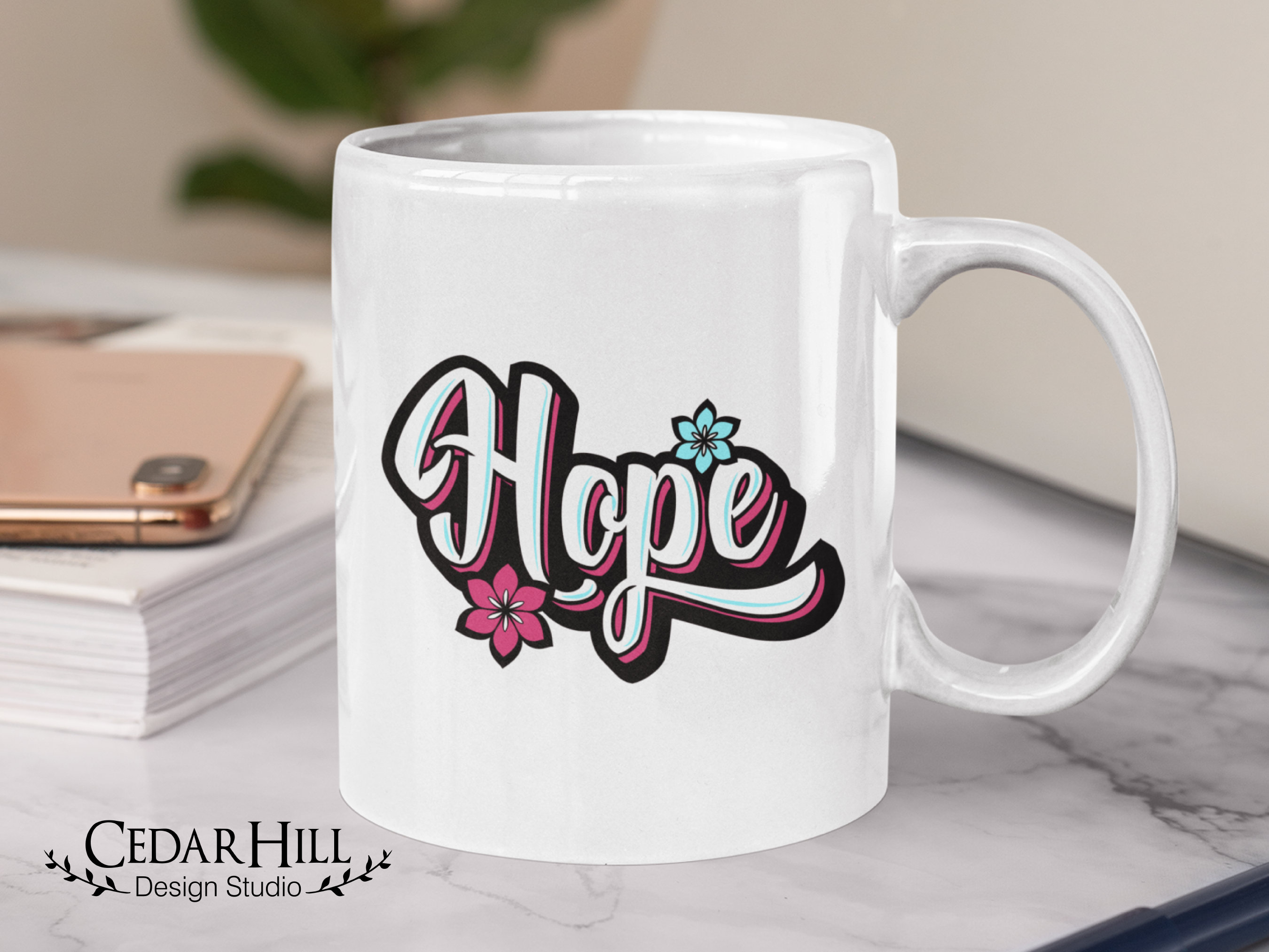 Retro Hope SVG Digital Graphic, Eps Png, Silhouette, Cricut, Digital ...