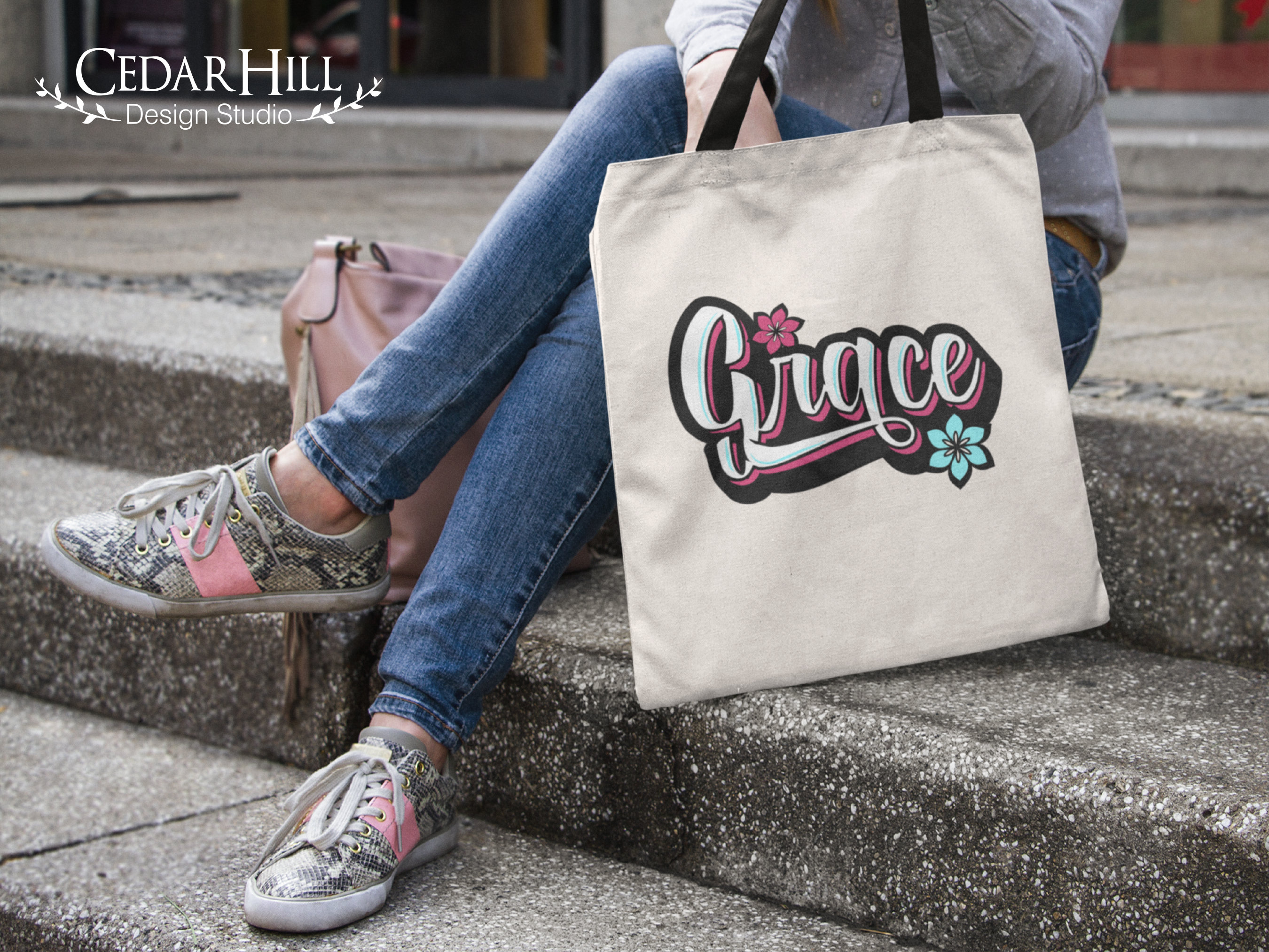 Retro Grace SVG Digital Graphic, Eps Png, Silhouette, Cricut, Digital ...