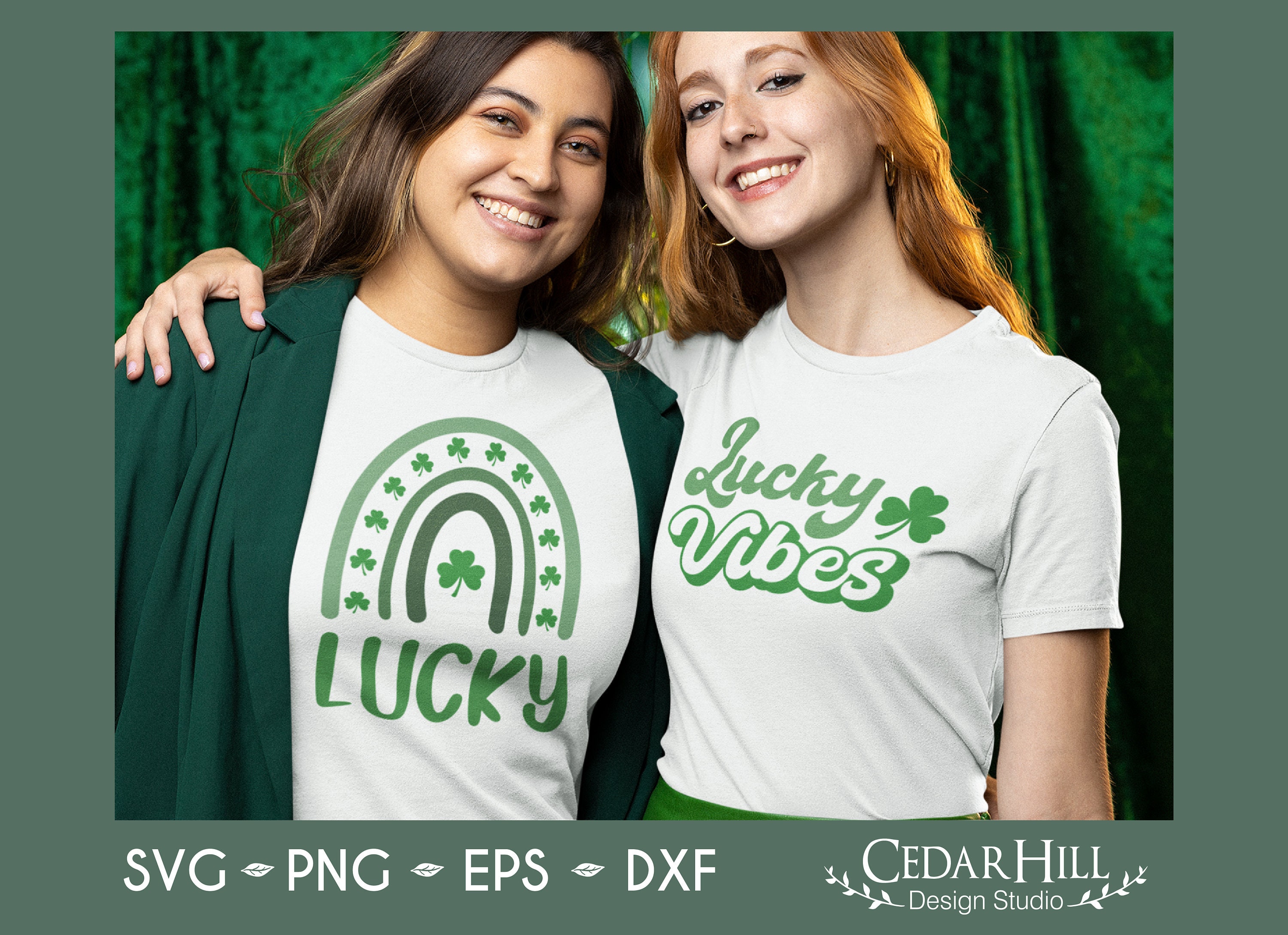St Patrick's Day Lucky SVG Bundle, Eps Png, Irish, Shamrock ...