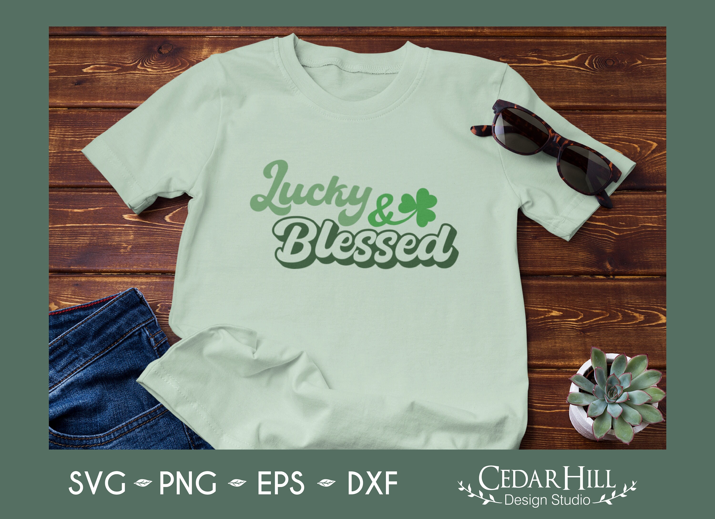 St Patrick's Day Lucky SVG Bundle, Eps Png, Irish, Shamrock ...