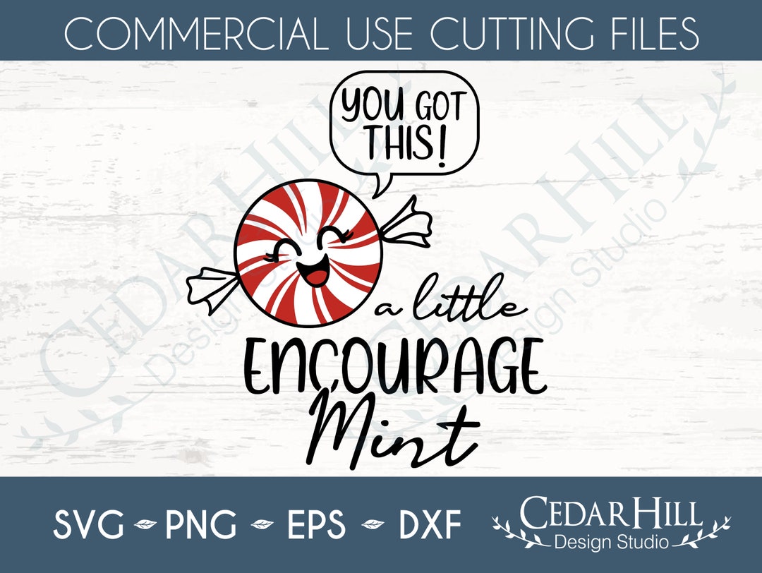 You Got This Encourage Mint SVG, Positive, Inspirational, Cute, Dxf ...