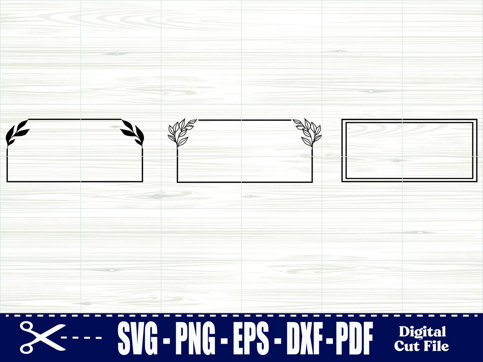 Double Frame Svg, Frame SVG Bundle, Circle Frame Svg, Floral Frame Svg ...