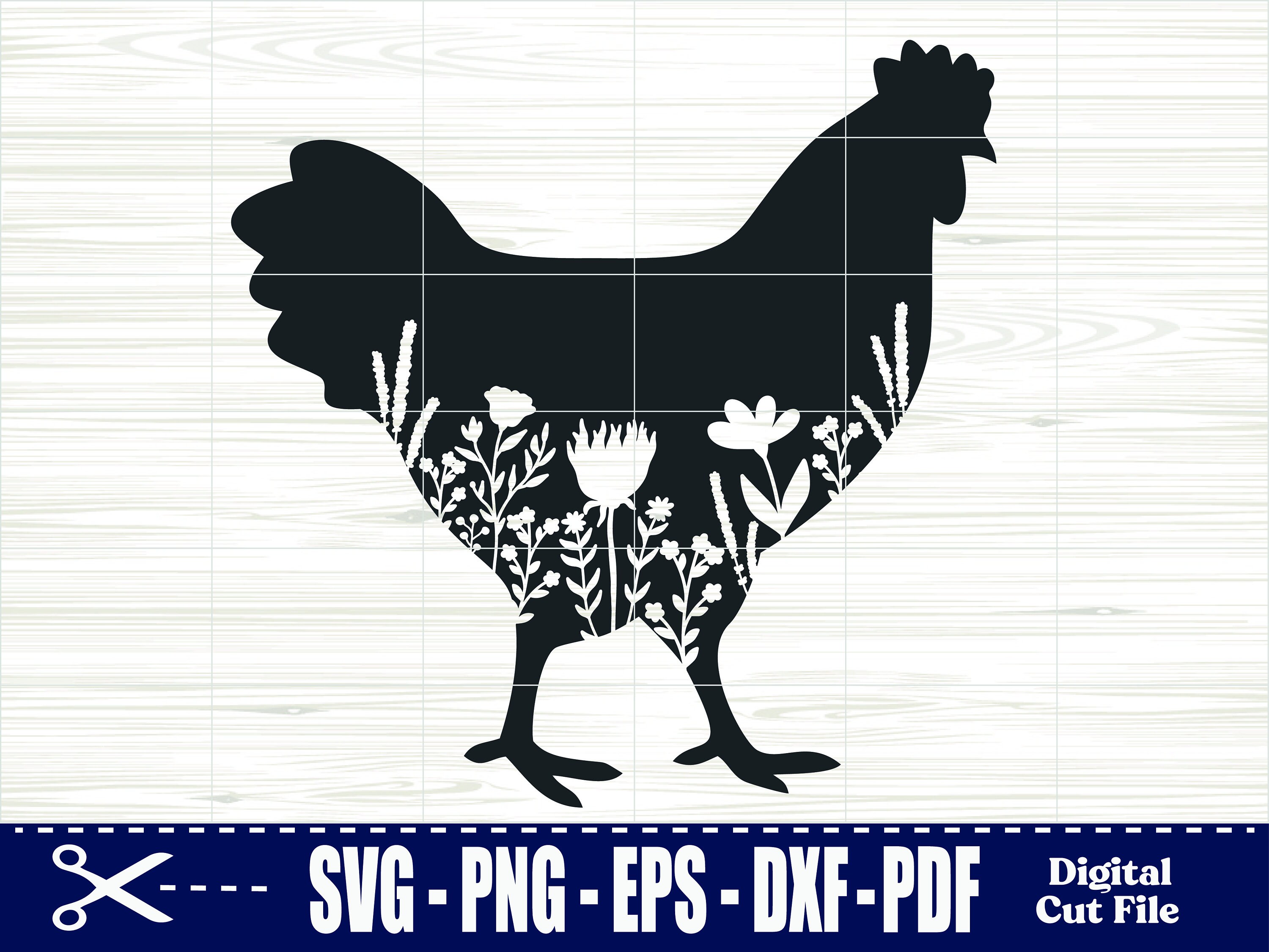 Chicken Svg , Chicken Silhouette , SVG Cut Files , Chicken Clipart ...