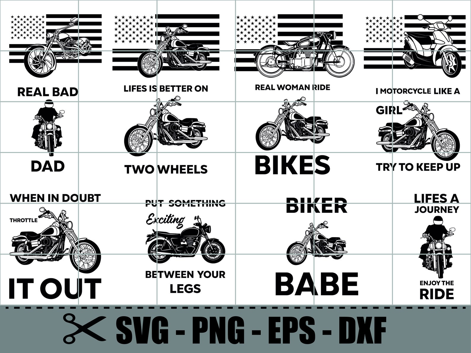 Motorcycle Svg Biker Svg Chopper Svg Harley Svg Motor Bike Svg - Etsy