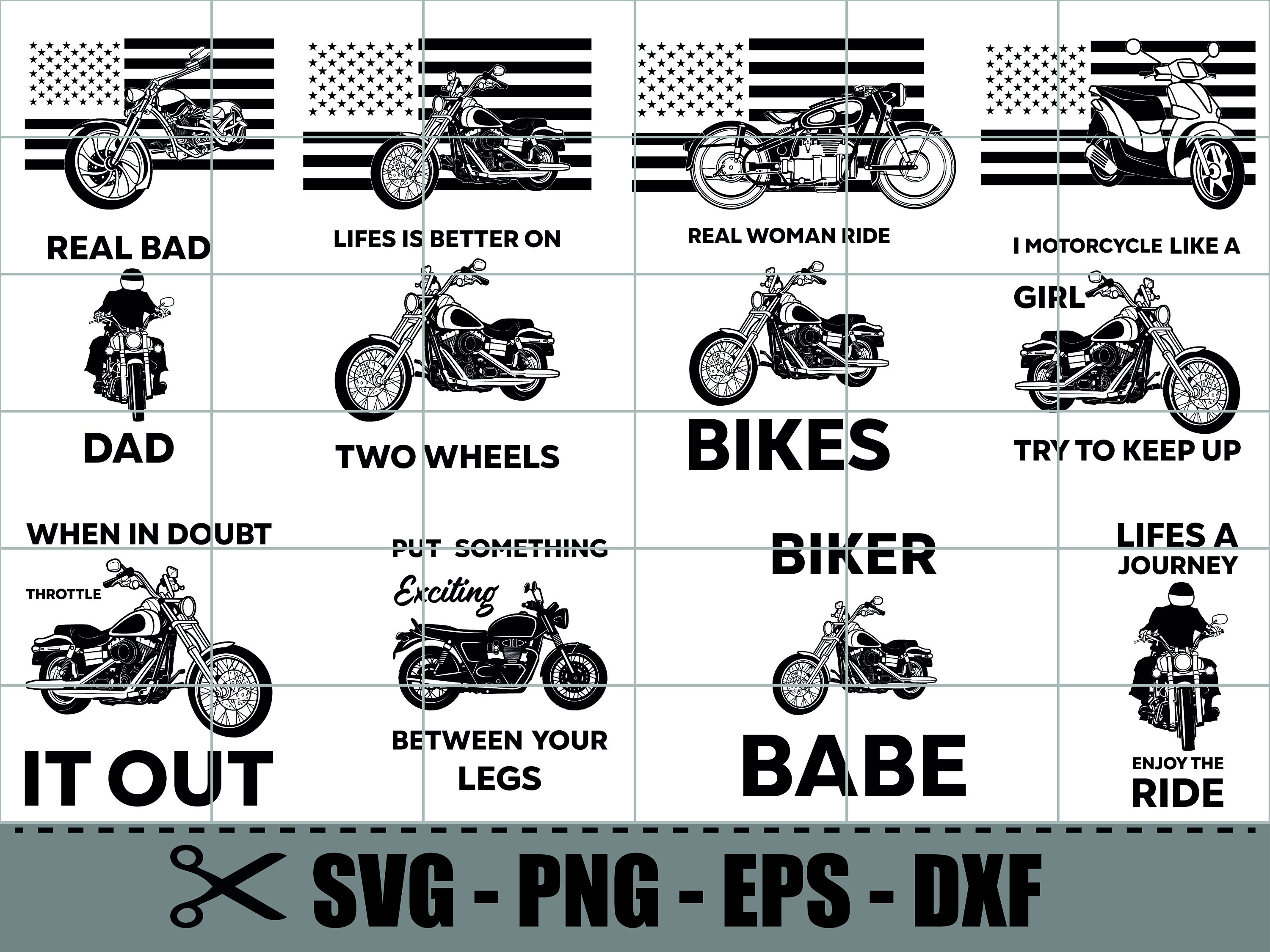 Motorcycle Svg Biker Svg Chopper Svg Harley Svg Motor Bike Svg - Etsy