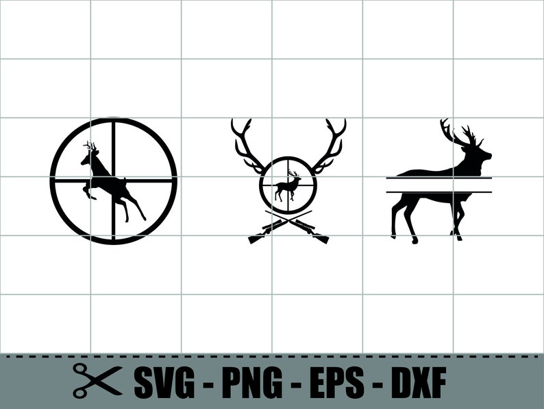 Deer Bundle Svgdeer Svgnature Deer Svg File Mountains Svg - Etsy