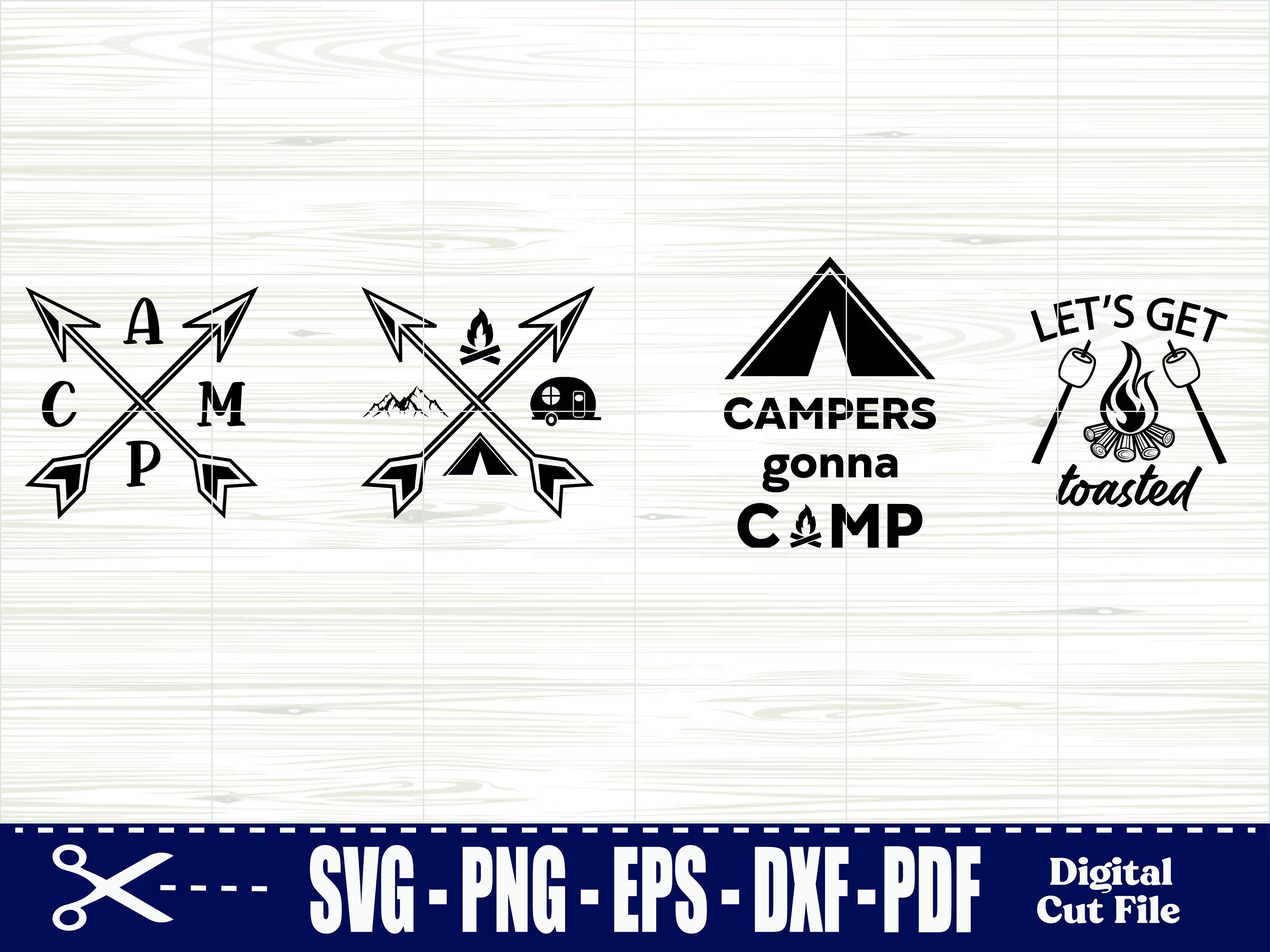 Camping SVG Bundle Camping Crew SVG Camp Life SVG Camping - Etsy