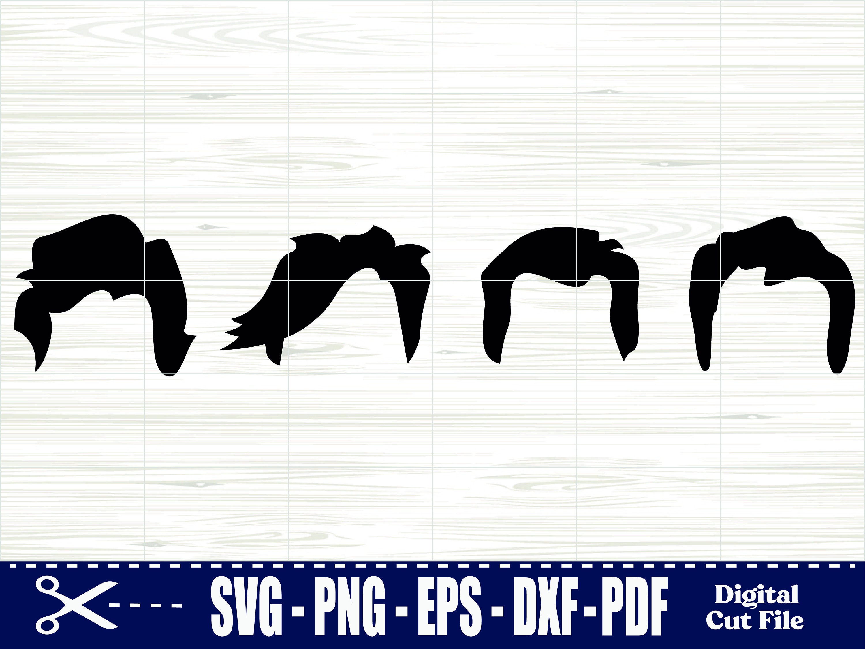 Beard SVG Bundle, Mustache SVG Bundle, Beard Cut File, Beard Clipart ...