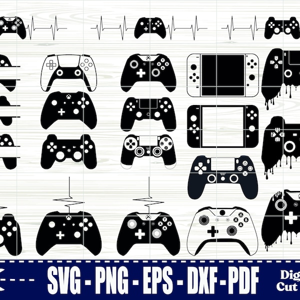 Gamer Svg - Etsy