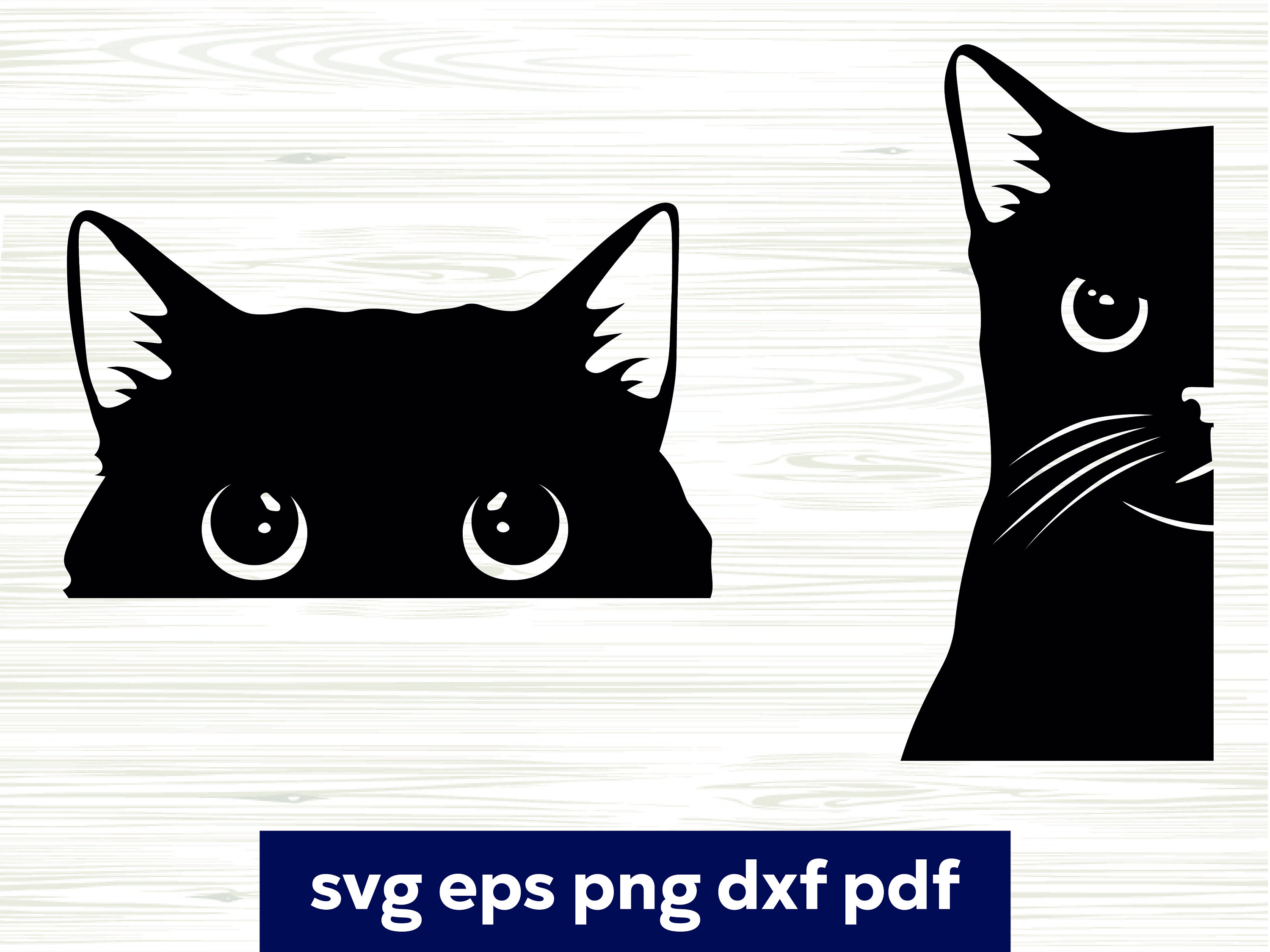 Cat SVG Black Cat Svg Cat Bundle Svg Peeking Cat Svg - Etsy Australia