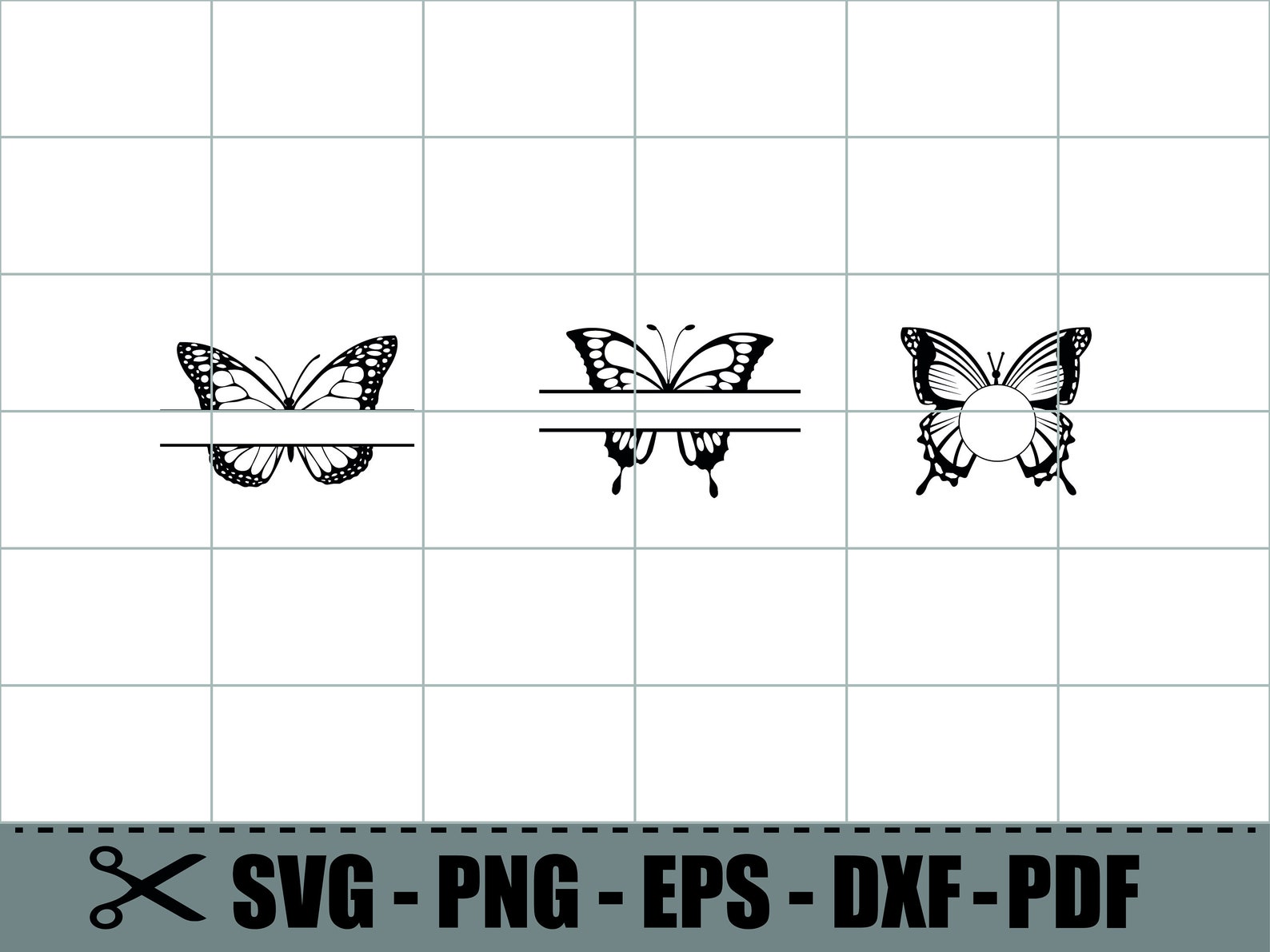 Butterfly Svg Butterfly Svg Bundle Layered Butterfly Bundle - Etsy