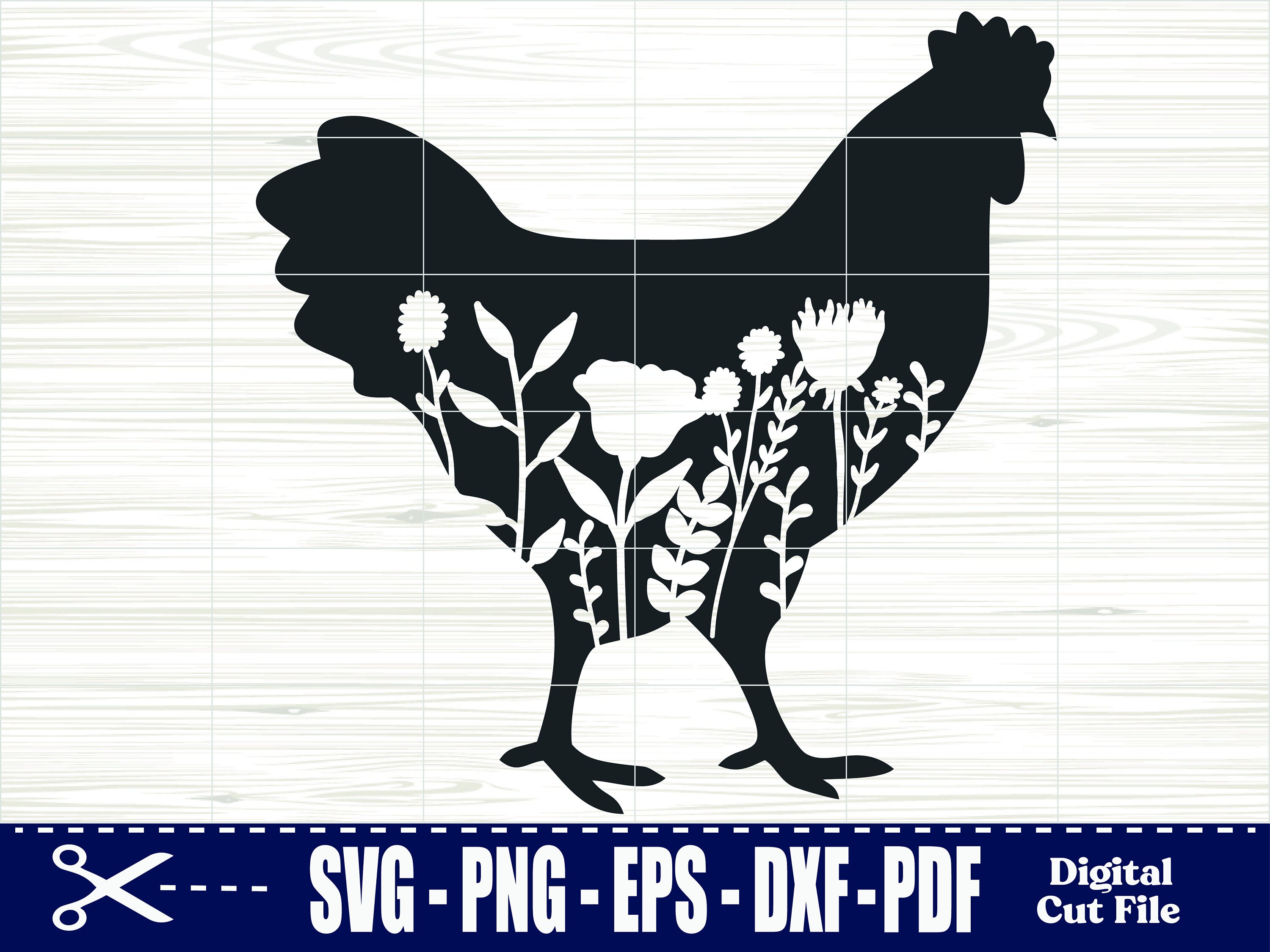 Chicken Svg , Chicken Silhouette , SVG Cut Files , Chicken Clipart ...
