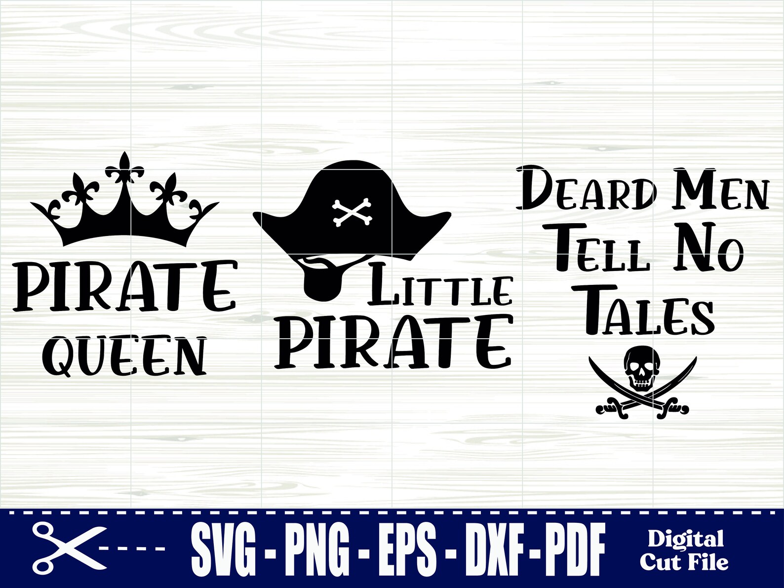 Pirate SVG Bundle, Pirate SVG, Pirate Clipart, Pirate Cut Files for ...